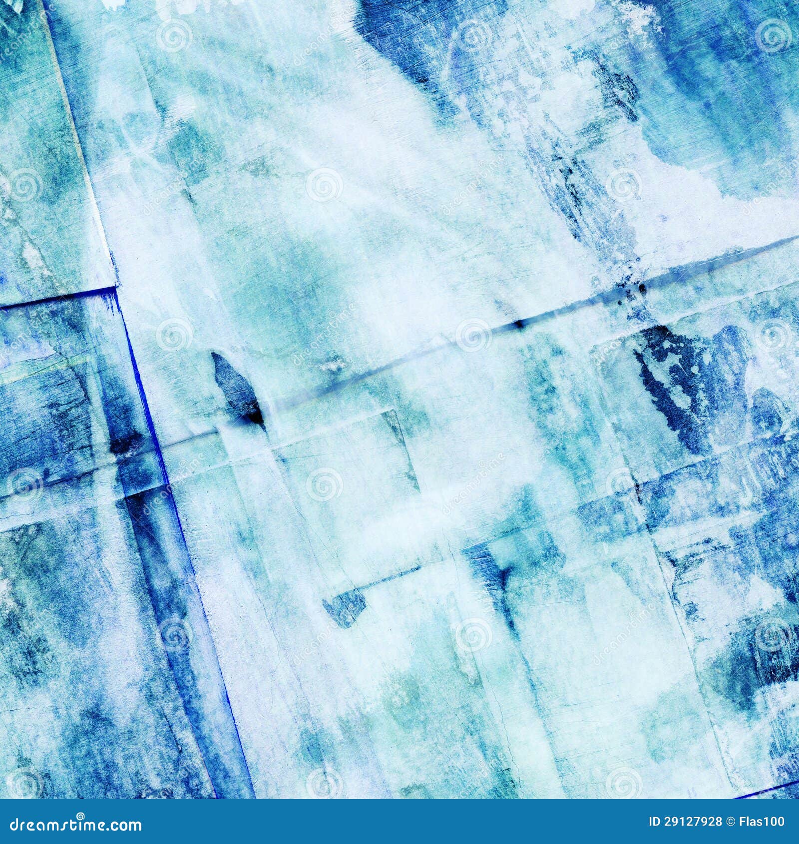 Abstract Painting with Collage Paper Texture Stock Illustration ...