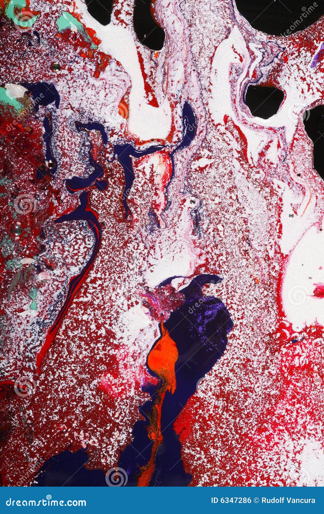 Abstract Painting with Colors Stock Photo - Image of paints, colors ...