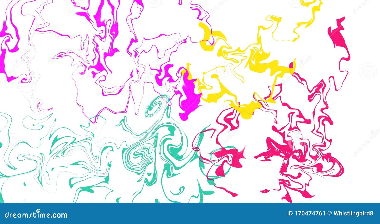 Abstract Painting on White Background Stock Illustration - Illustration ...