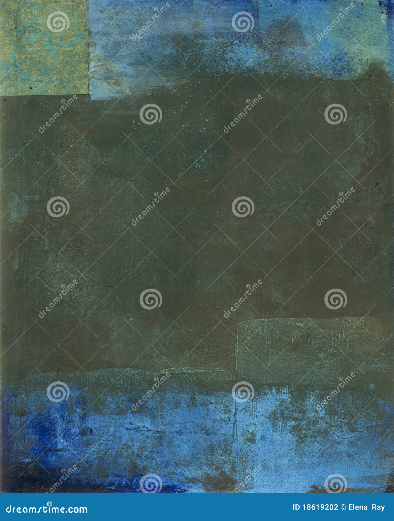 Abstract Painting Earth Tones Stock Illustration - Illustration of ...