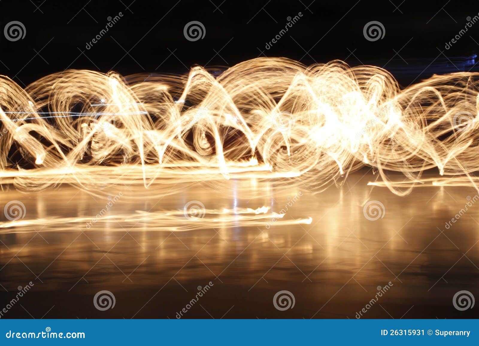 Abstract Painting Flames on a Fiery Show Stock Image - Image of hotspot ...