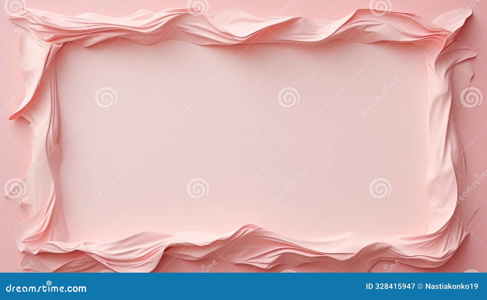 An Abstract Painting Frame on Pink Background Stock Image - Image of ...