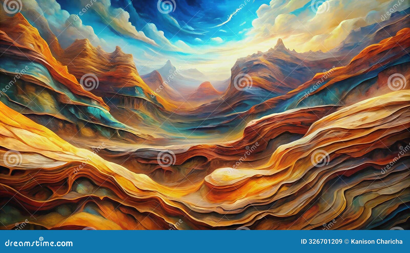 A Visual Representation of the Earth S History and Evolution Generative ...