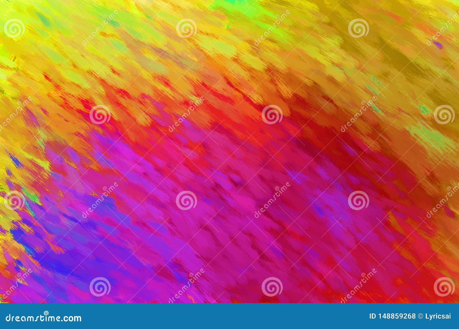 Abstract Painting Multicolor Textured Background. Impressive Decoration ...