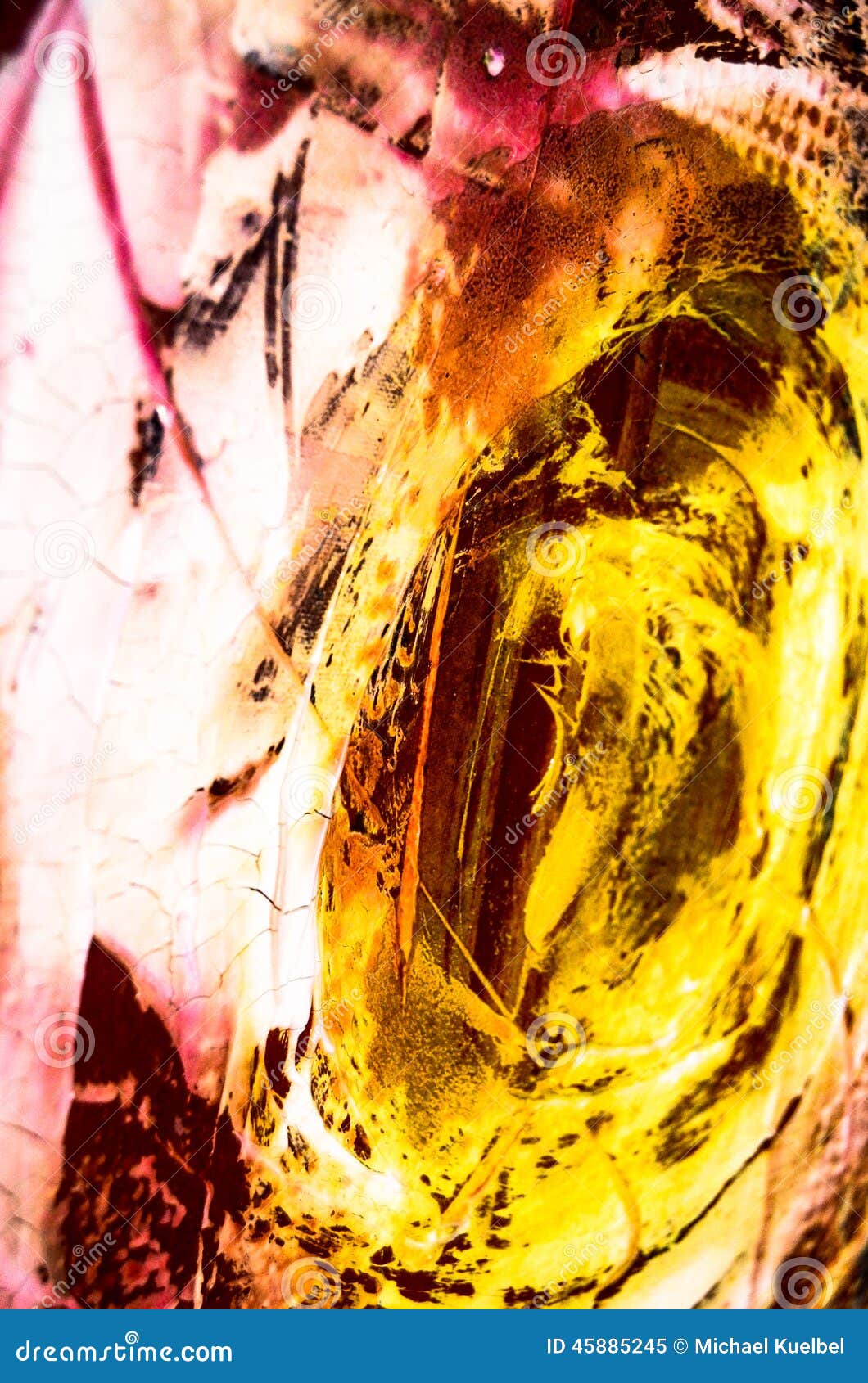 Abstract Painting Structure Stock Image - Image of acrylic, orange ...