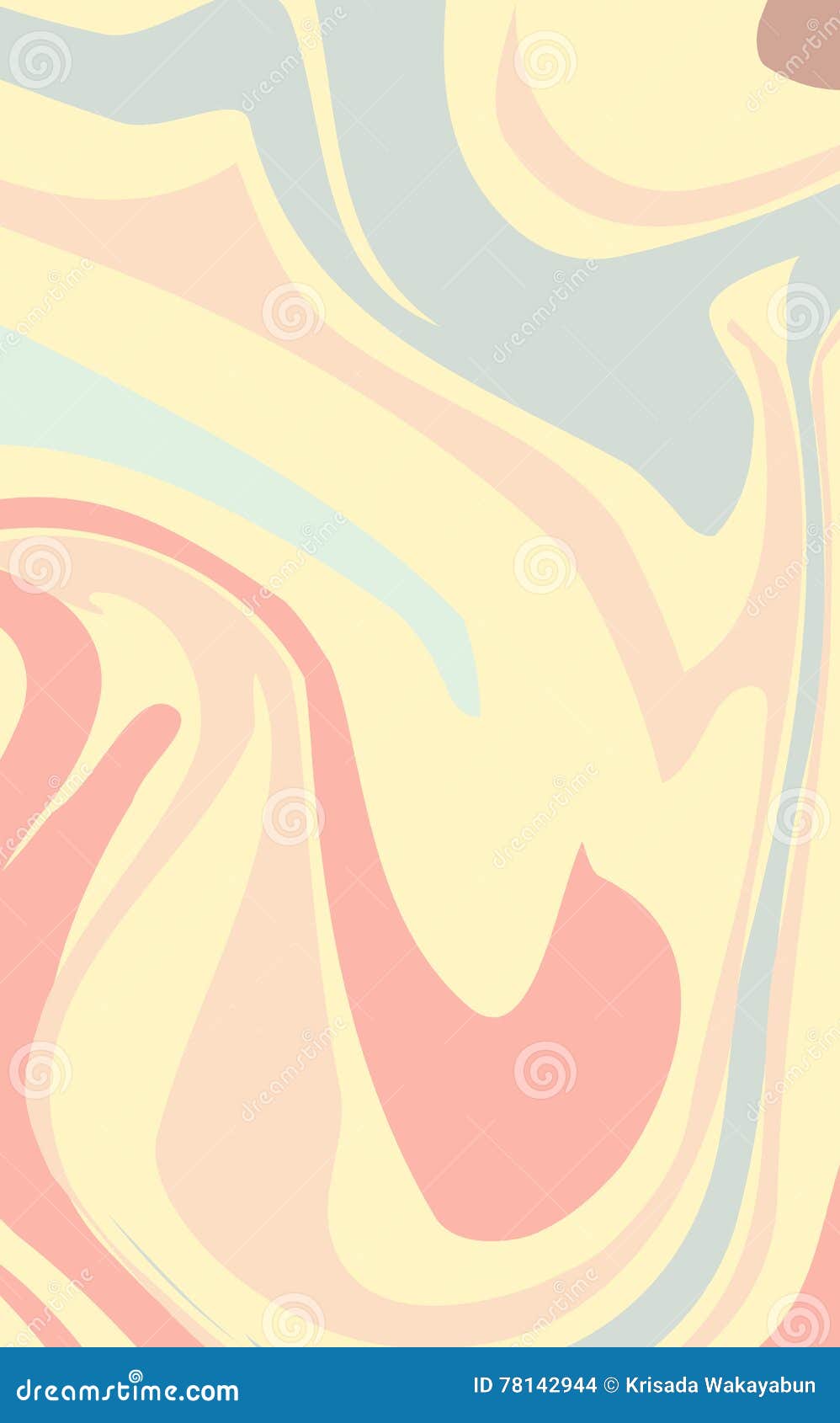 Abstract Painting Template. Stock Vector - Illustration of decorative ...