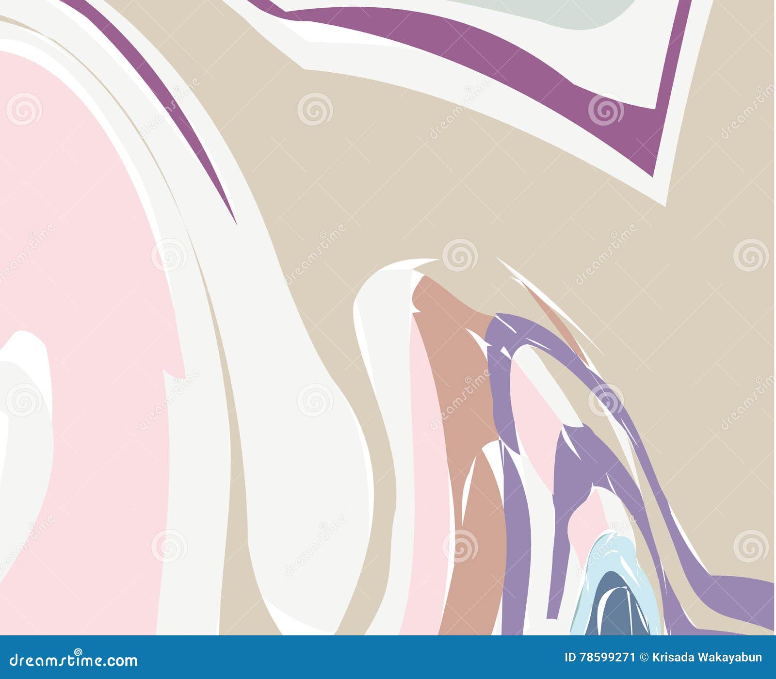 Abstract Painting Template Background Vector Illustration Stock Vector ...