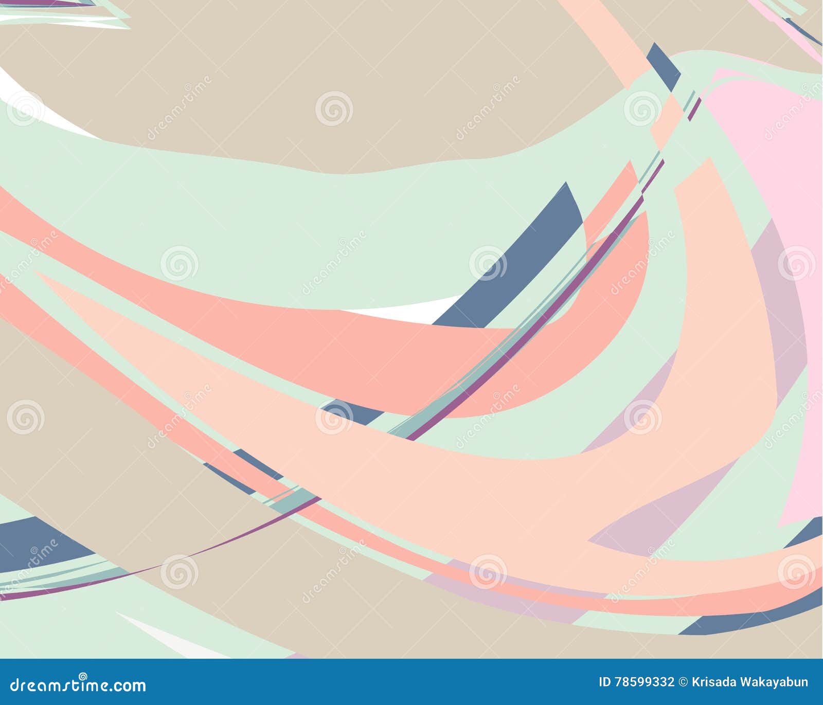 Abstract Painting Template Background Vector Illustration Stock Vector ...