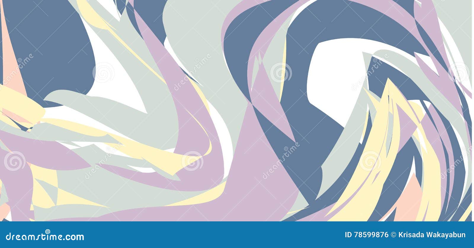 Abstract Painting Template Background Vector Illustration Stock Vector ...