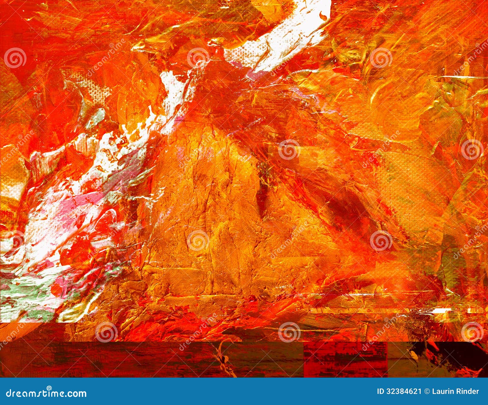 Abstract painting stock image. Image of reflection, white - 32384621