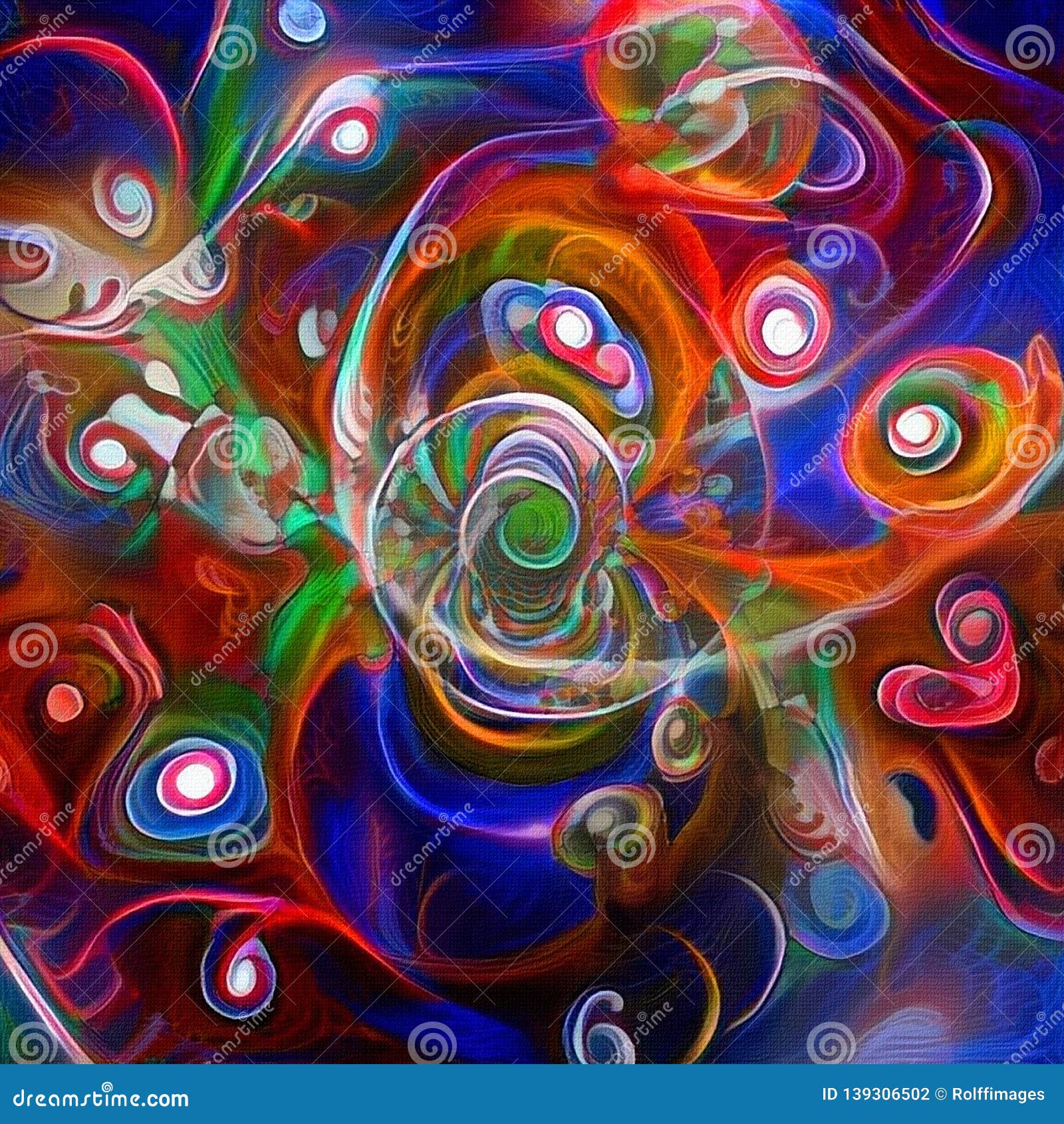 Vortex of colors stock illustration. Illustration of aquarelle - 139306502