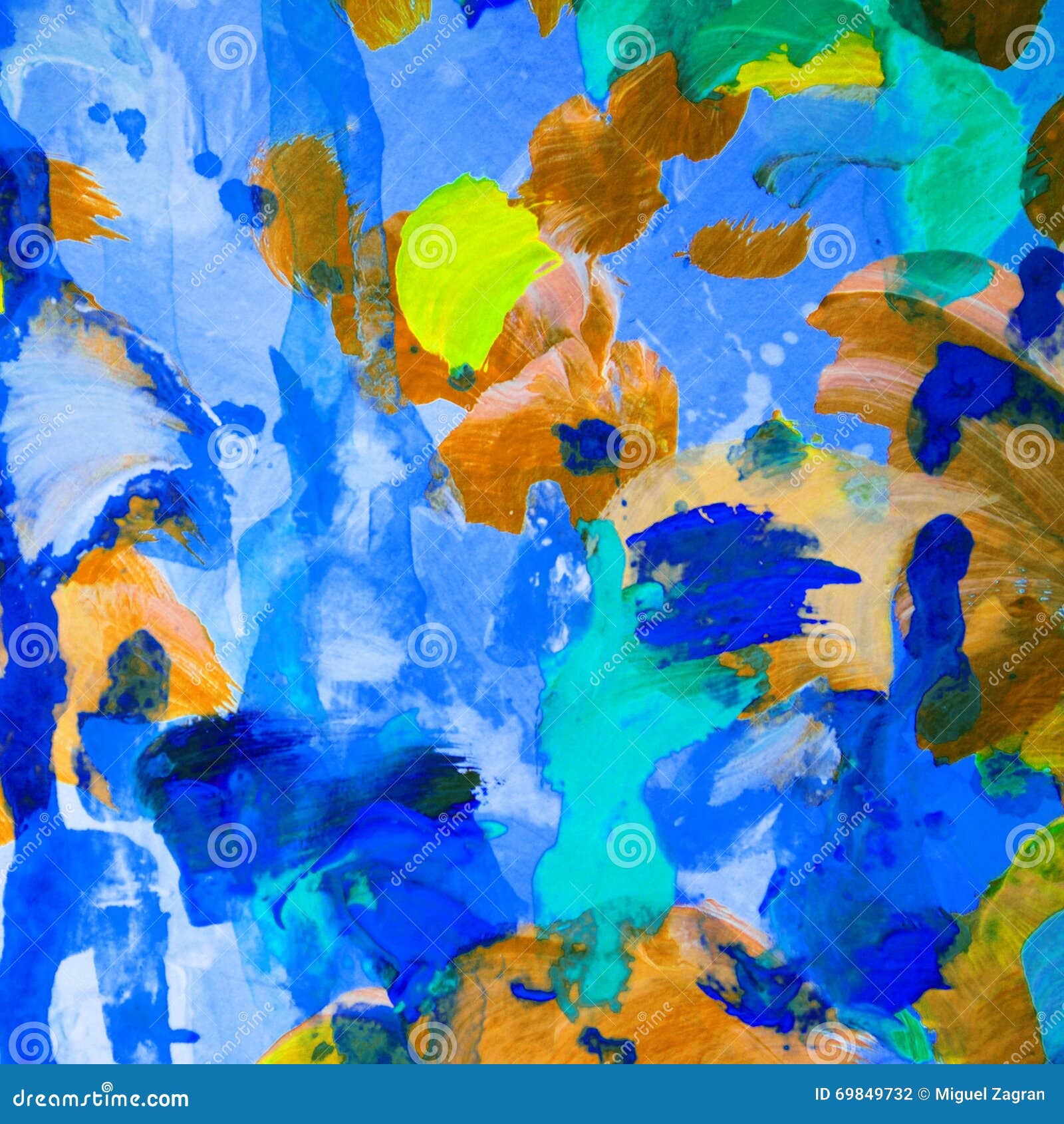 Abstract Painting with Wet Colors, Pattern, Wallpaper Stock ...