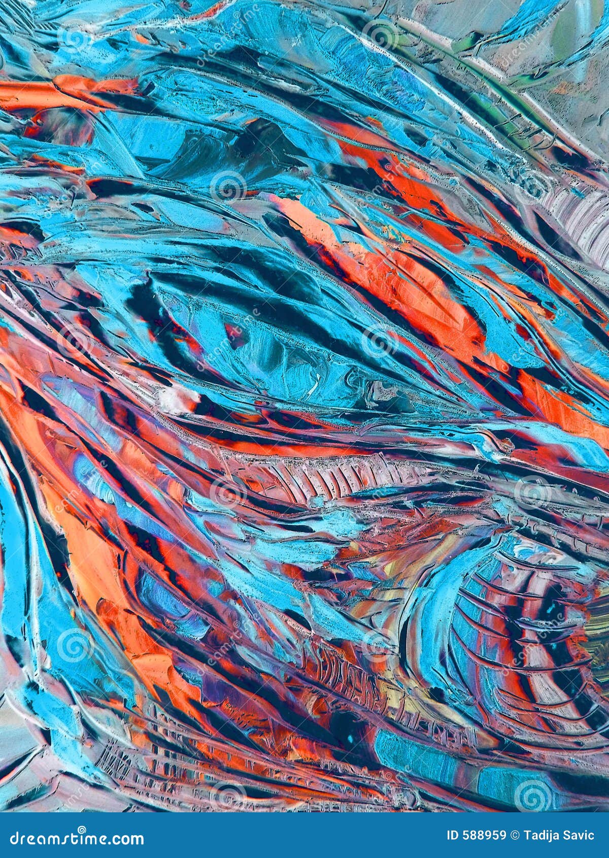 Abstract Paintings Royalty Free Stock Images - Image: 588959