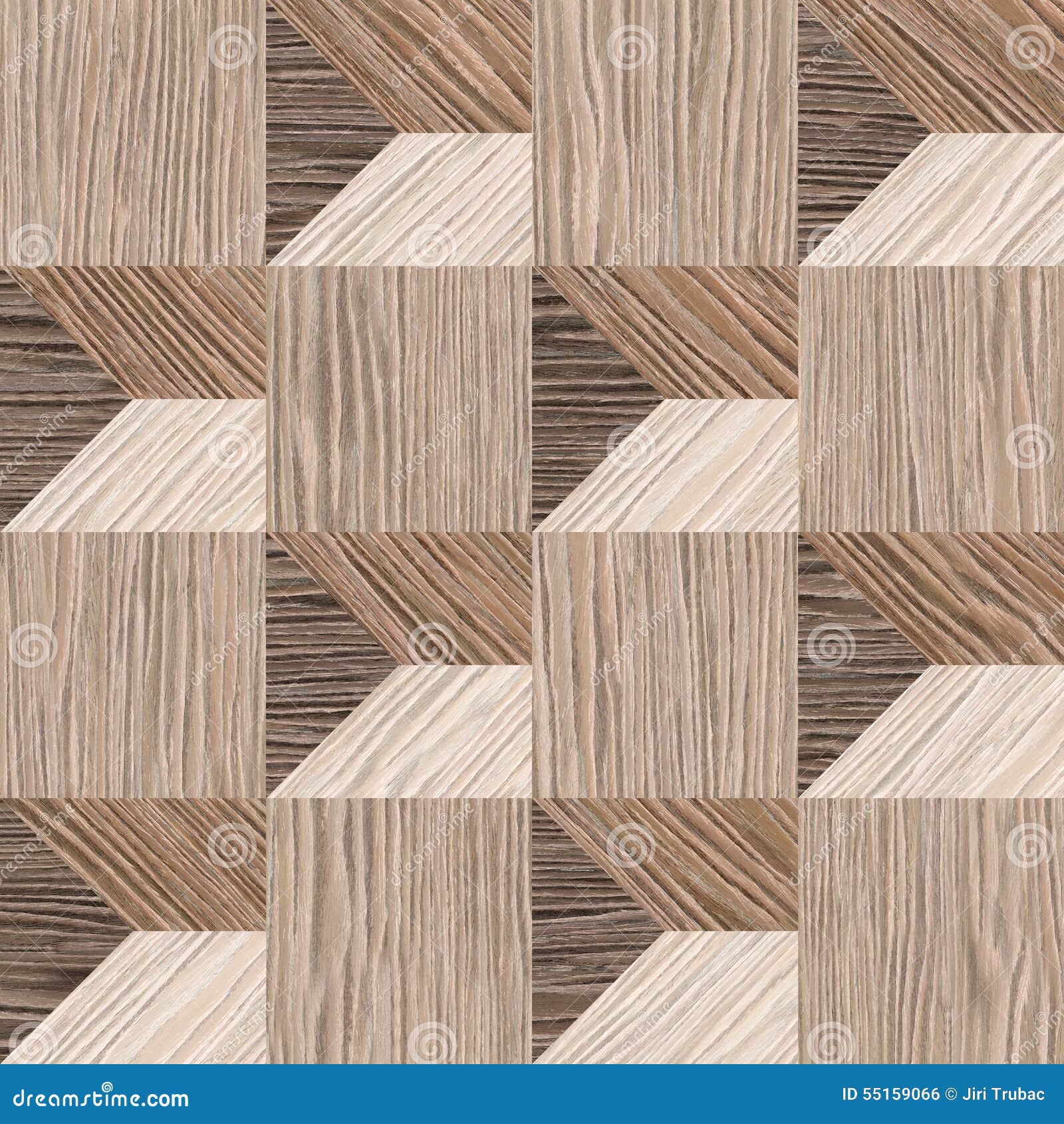 Abstract Paneling Pattern - Seamless Background - Blasted Oak Stock ...