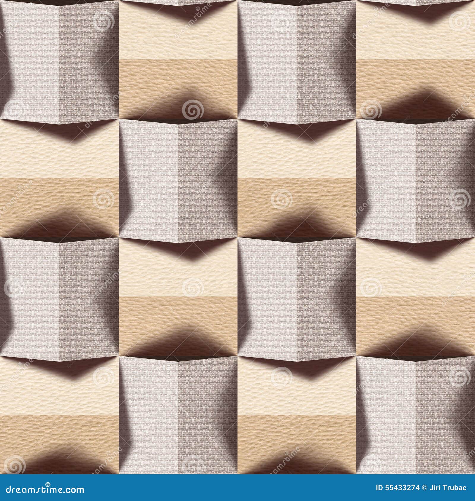 Abstract Paneling Pattern - Seamless Background - Combination of Stock ...