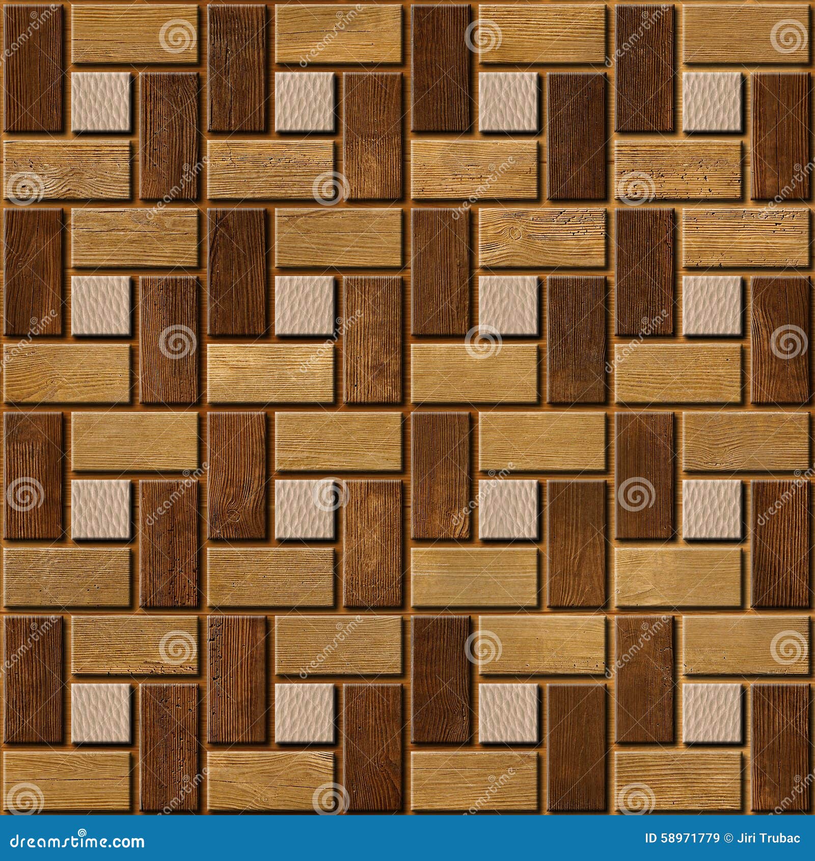 Abstract Paneling Pattern - Seamless Background - Wood Paneling Stock ...