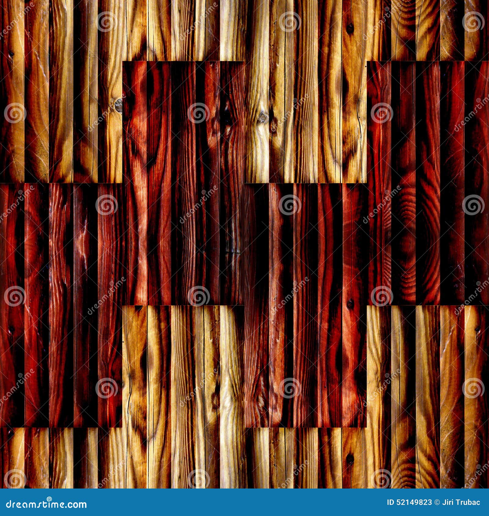 Abstract Paneling Pattern - Seamless Background - Wooden Surface Stock ...