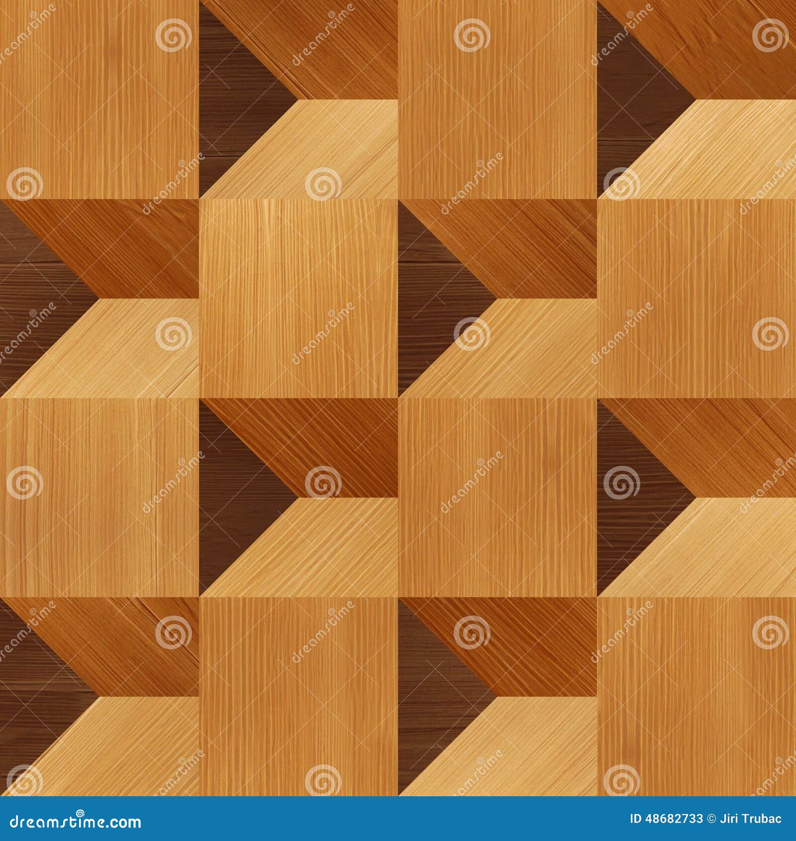 Abstract Paneling Pattern - Seamless Background Stock Illustration ...