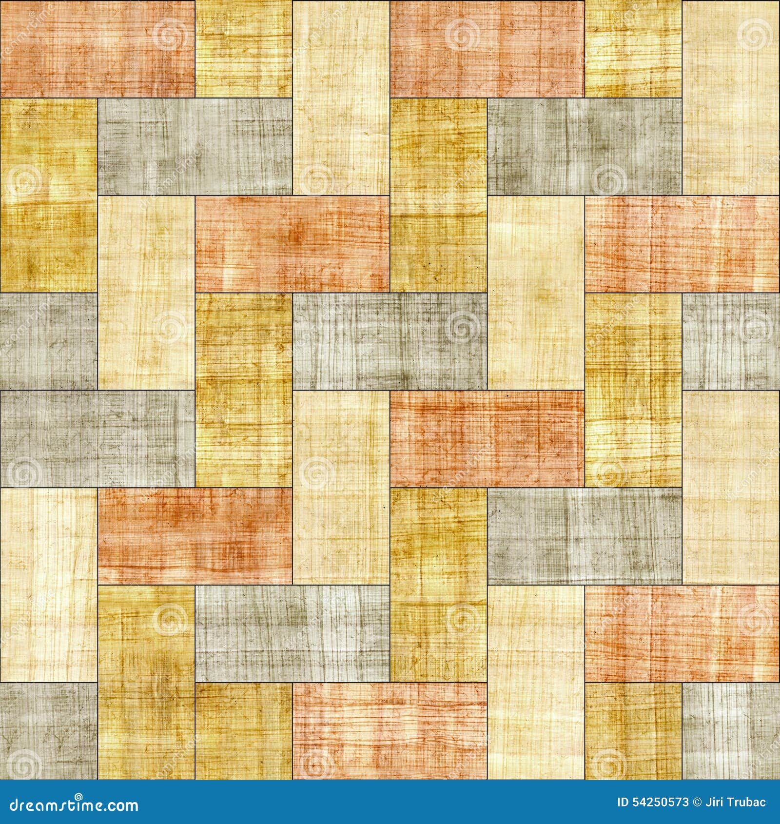 Abstract Paneling Pattern - Seamless Pattern - Papyrus Surface Stock ...