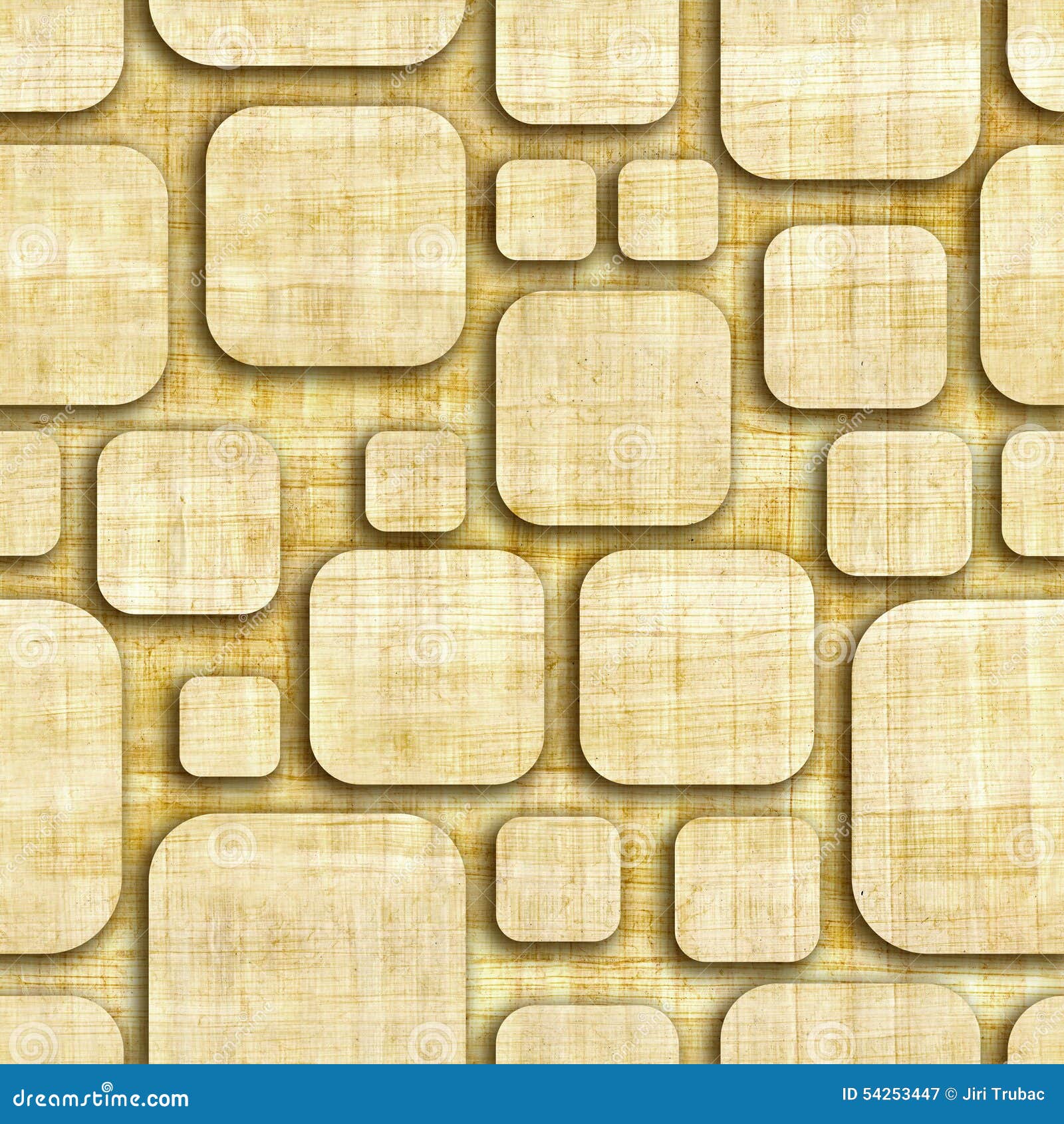 Abstract Paneling Pattern - Seamless Pattern - Papyrus Surface Stock ...
