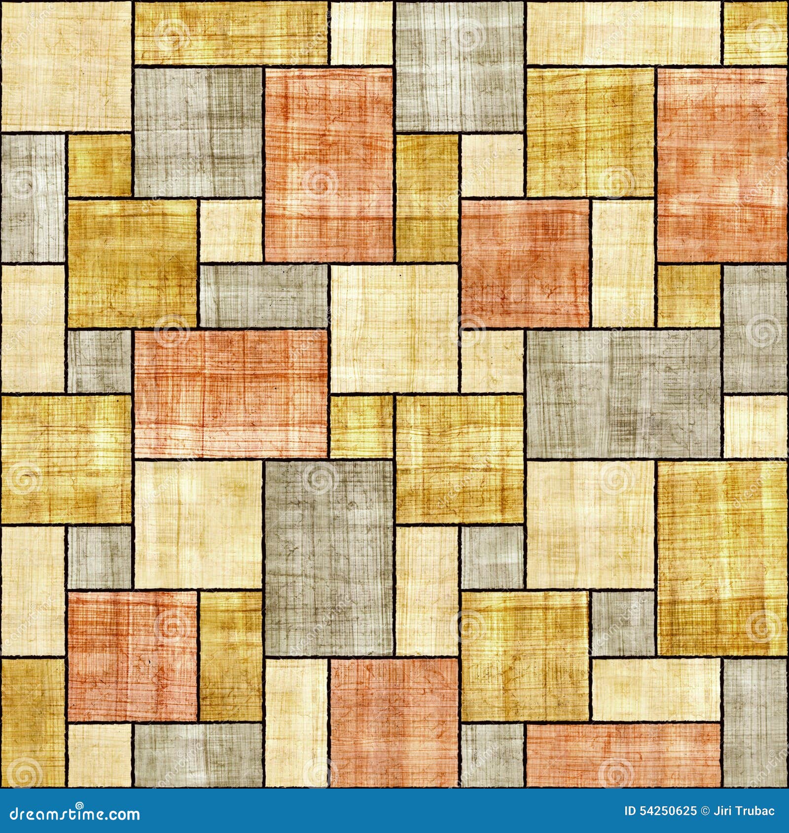 Abstract Paneling Pattern - Seamless Pattern - Papyrus Texture Stock ...