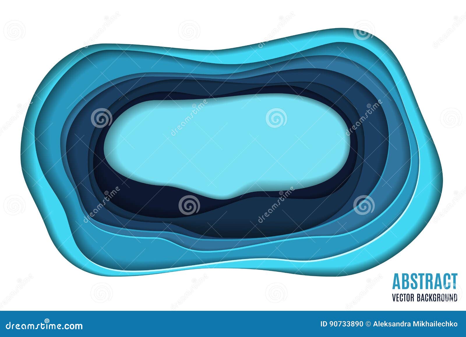 Abstract Paper Carve Background. Stock Vector - Illustration of cavity ...