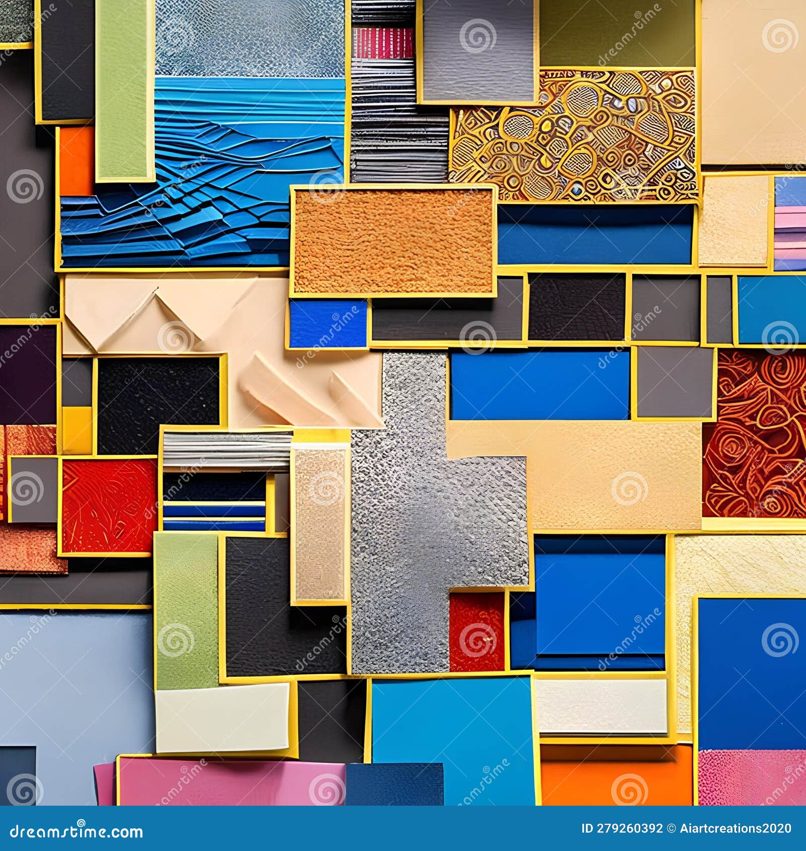 1186 Abstract Paper Collage: a Creative and Expressive Background ...
