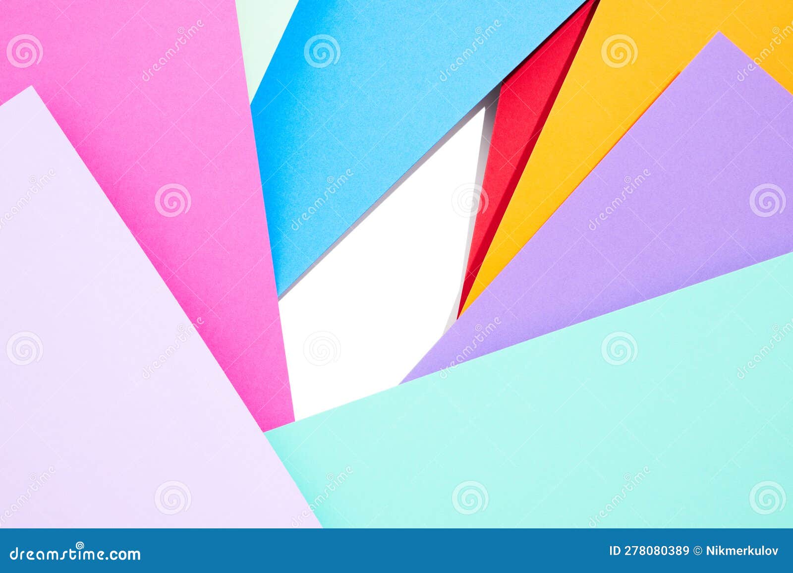 Abstract Paper Colorful Spectrum Background Stock Image - Image of ...