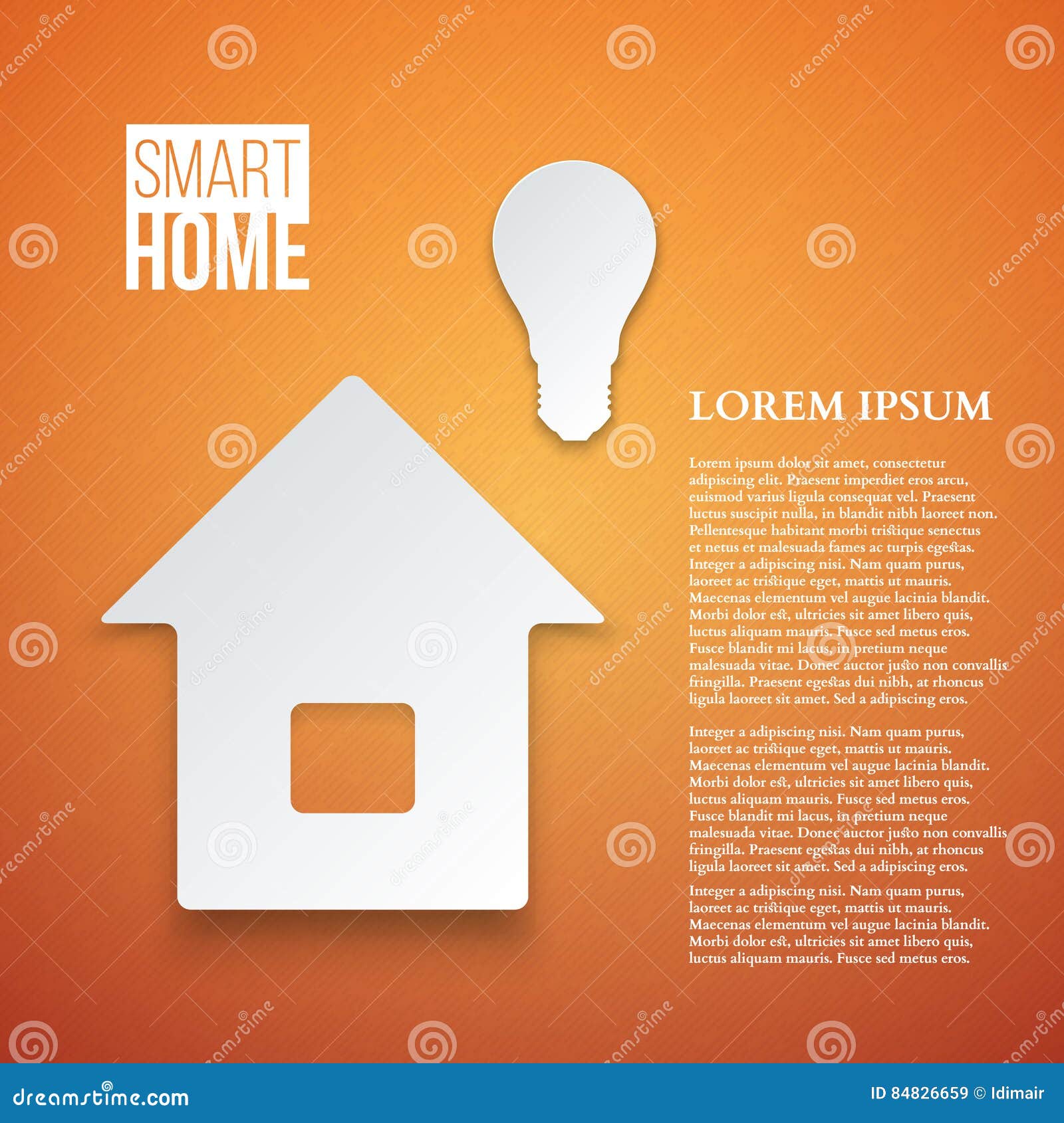 Abstract Paper Home Icon Vector Stock Vector - Illustration of banner ...