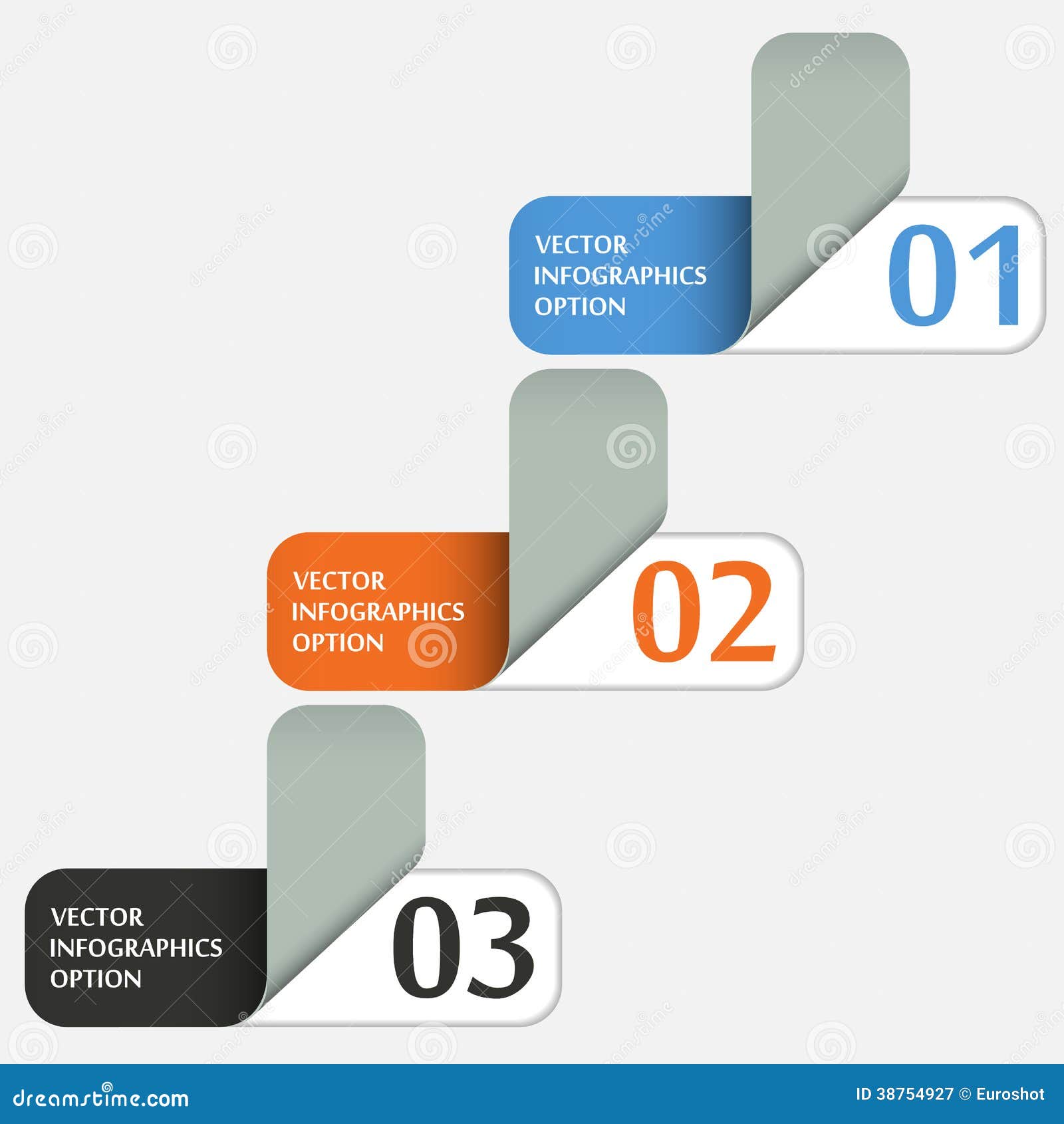 Abstract Paper Labels Banners Stock Vector - Illustration of ...