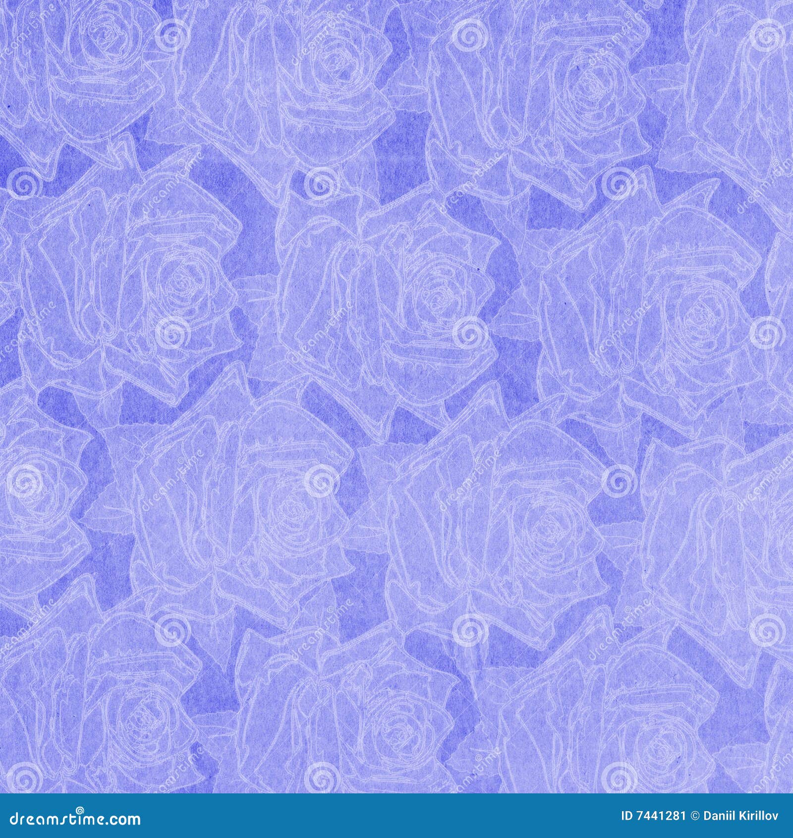 Abstract Paper Roses Background Stock Illustration - Illustration of ...