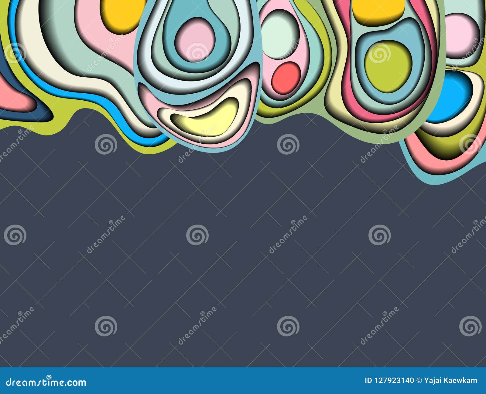 Abstract Paper Cut Background Stock Vector - Illustration of abstract ...