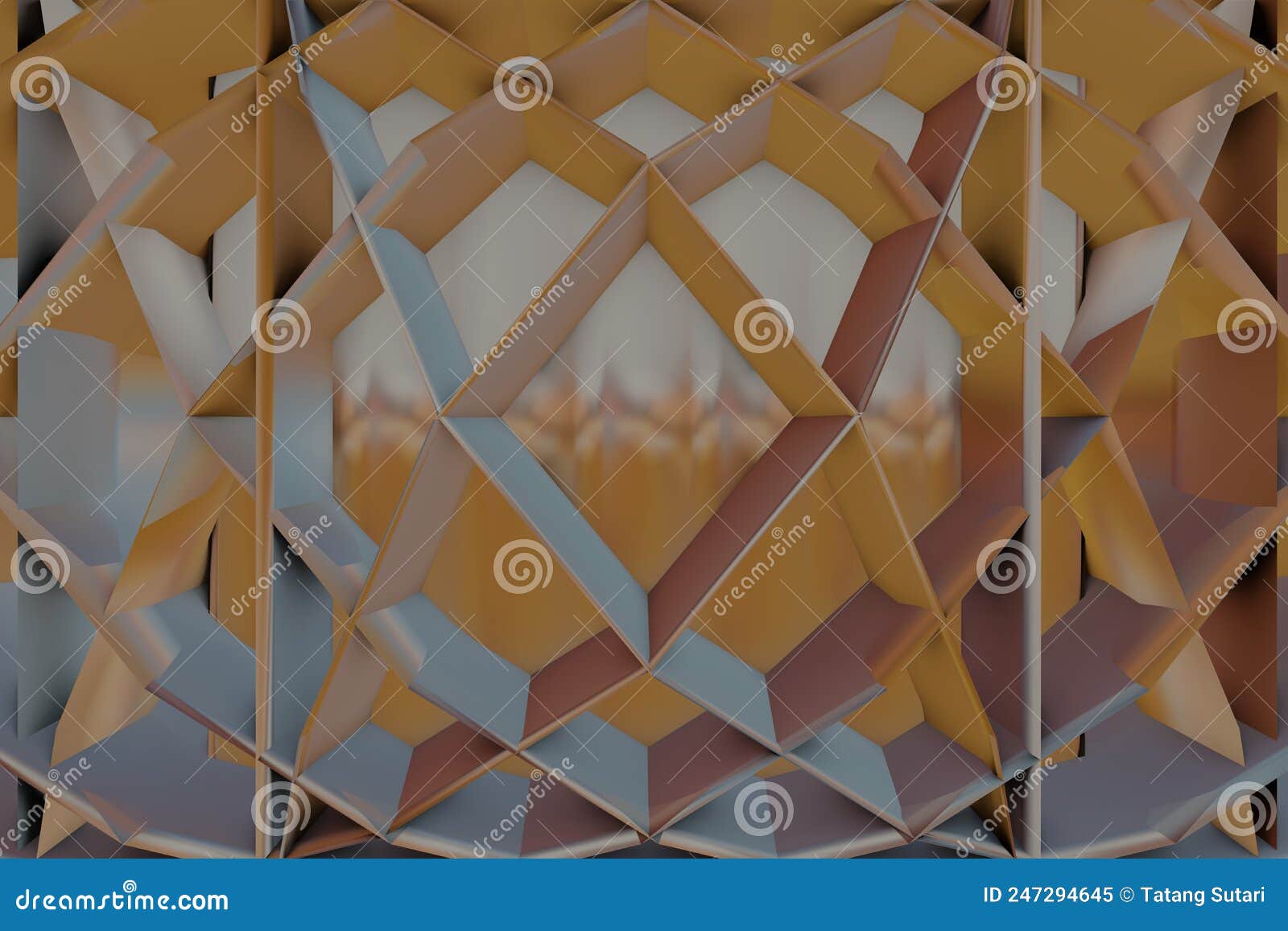 Abstract Parallelogram Shape Mosaic Stock Illustration - Illustration ...