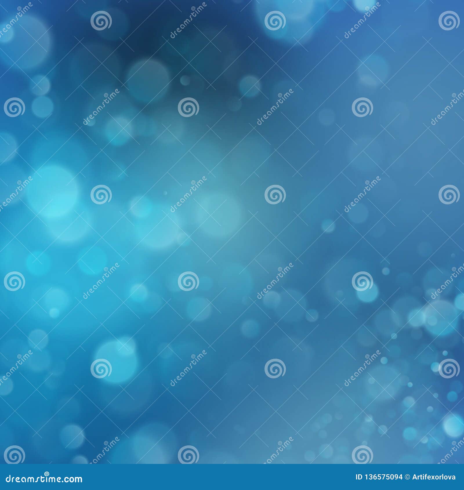 Abstract Particle with Blue Background. EPS 10 Stock Vector ...