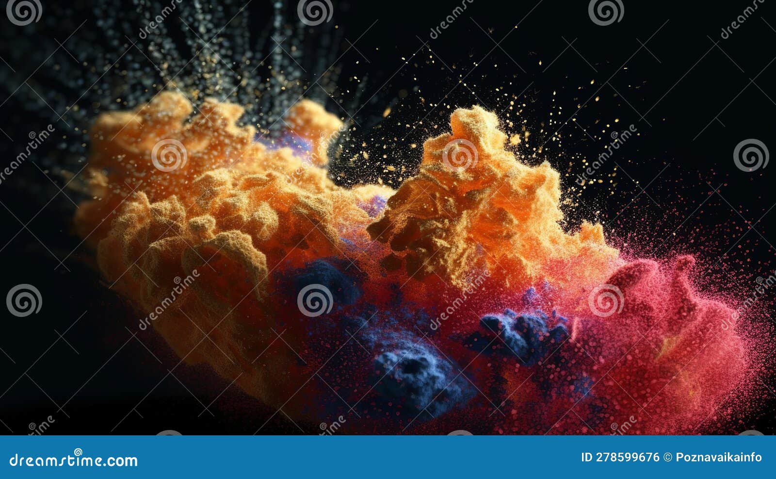Abstract Particle Explosi for Celebration Decoration Design. Modern ...