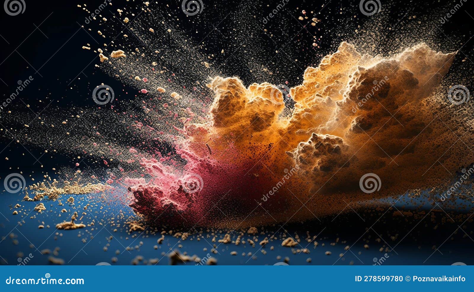 Abstract Particle Explosi for Celebration Decoration Design. Modern ...