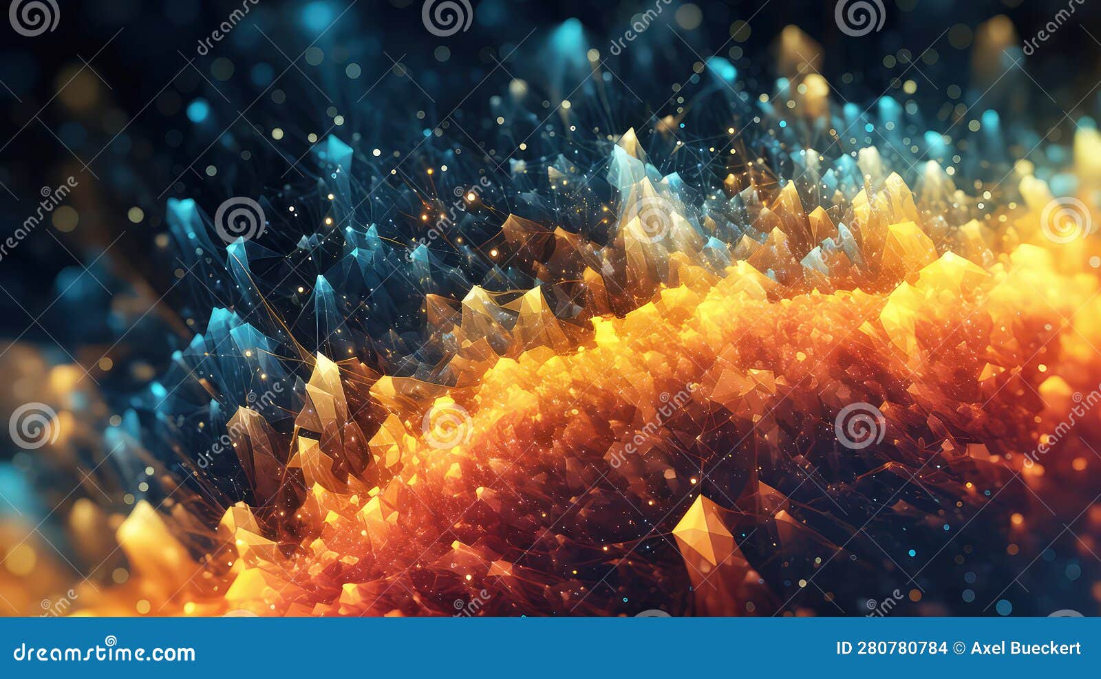 Abstract Particle Explosion Background Wallpaper. Generative AI. Stock ...