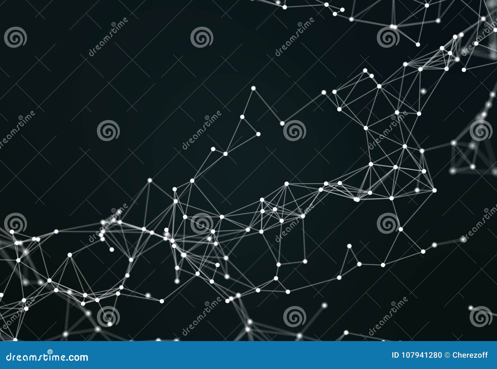 Abstract Particles Background Stock Illustration - Illustration of ...