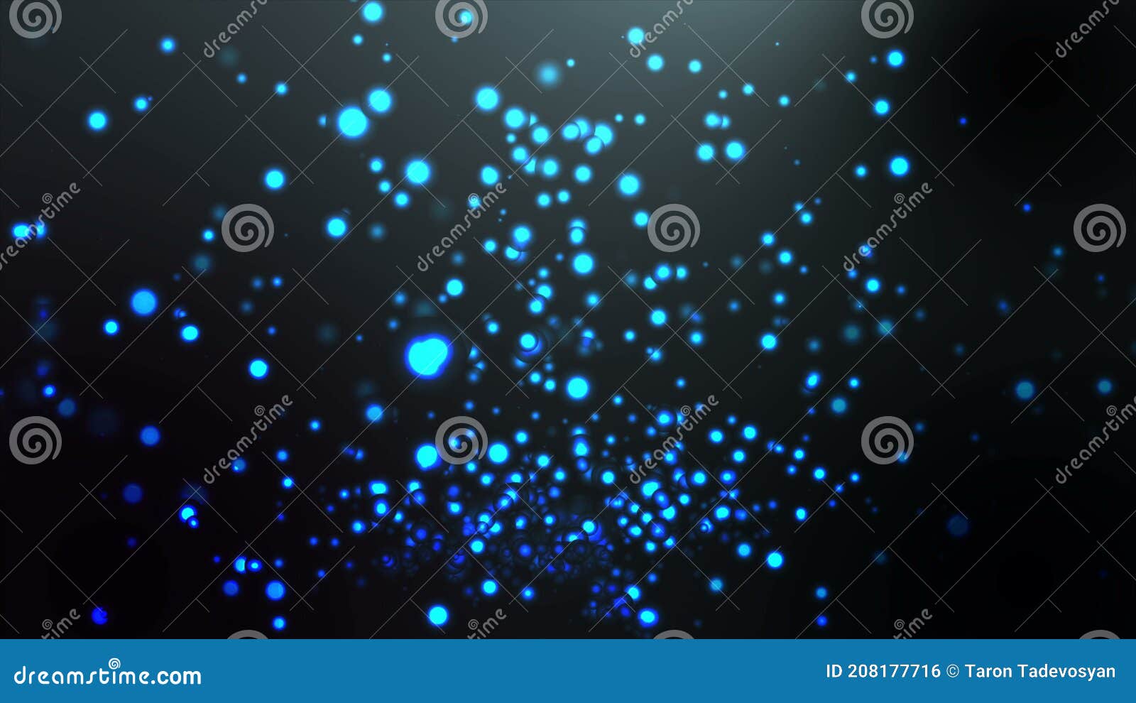 Abstract Particles Space stock illustration. Illustration of particles ...