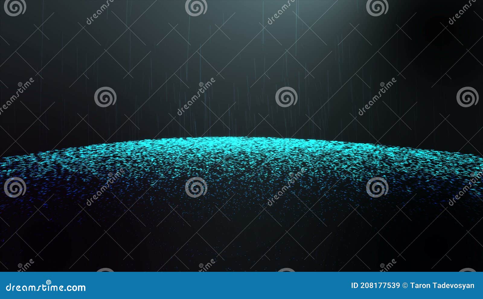 Abstract Particles Space stock illustration. Illustration of motion ...