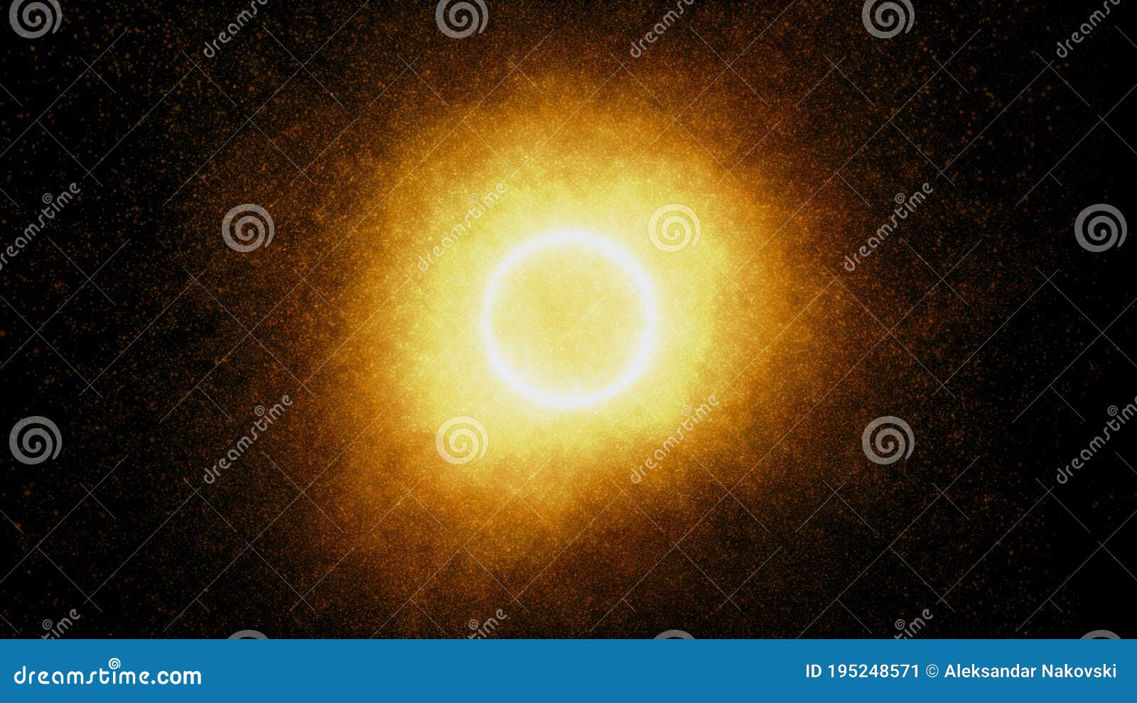 Abstract Particles Sun Solar Flare Particles Stock Illustration ...