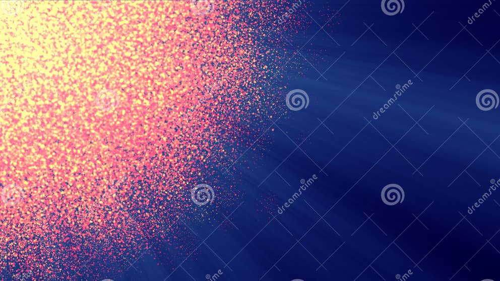 Abstract Particles Sun Solar Flare Particles Stock Illustration ...