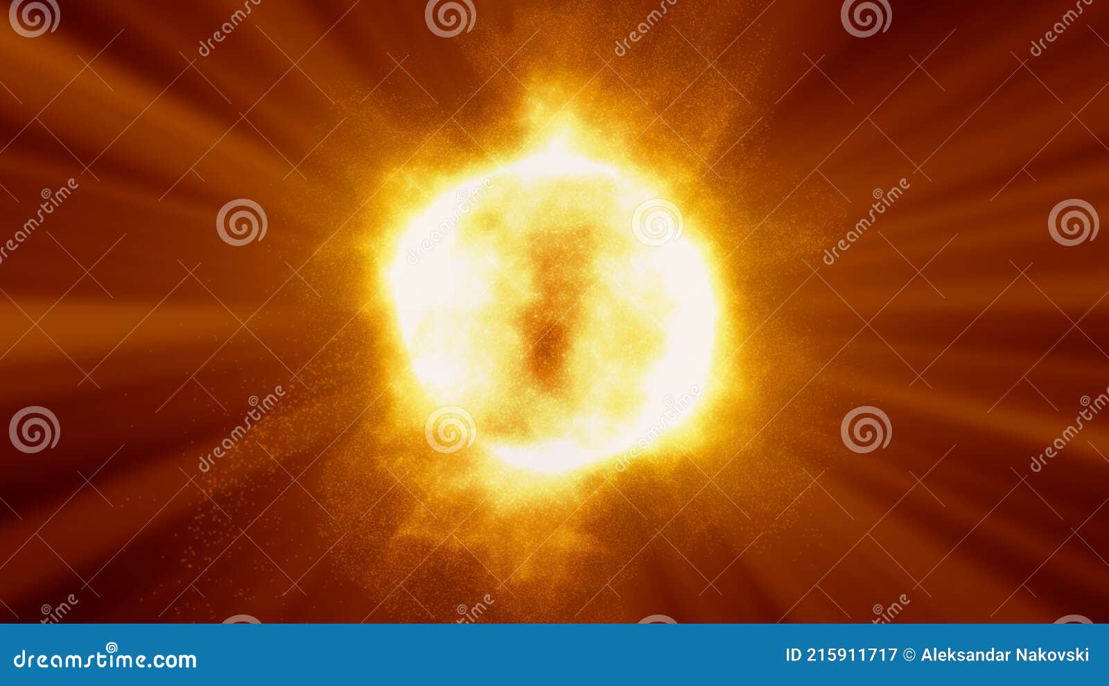 Abstract Particles Sun Solar Flare Particles Stock Illustration ...