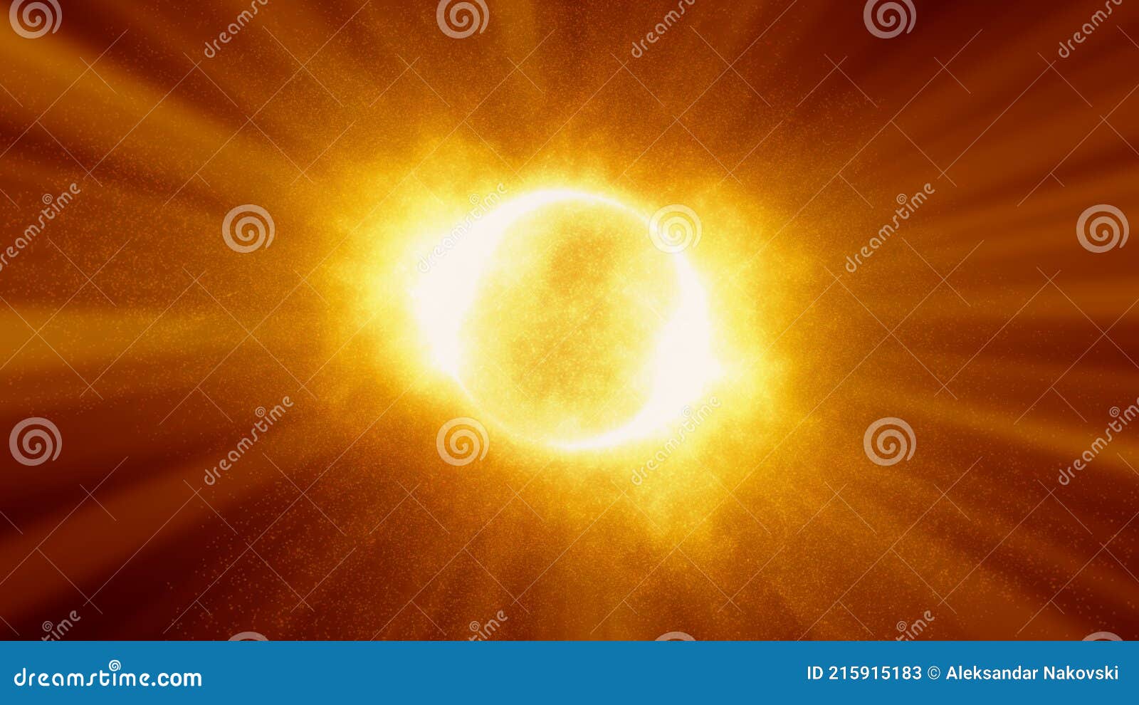 Abstract Particles Sun Solar Flare Particles Stock Illustration ...