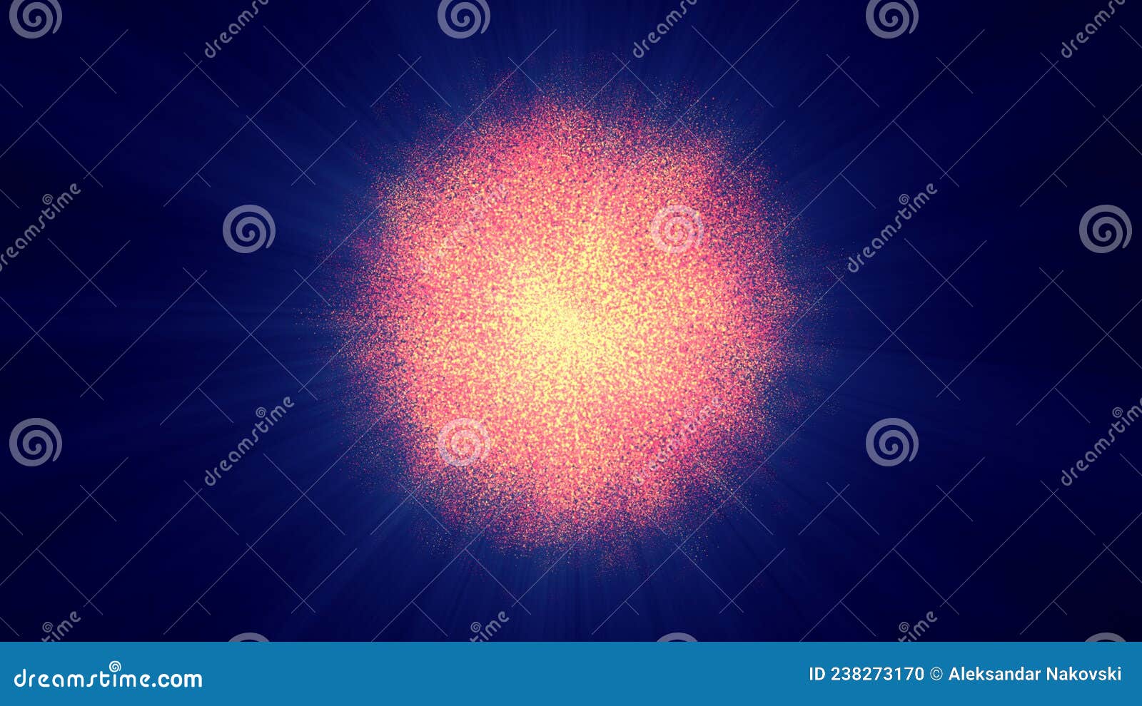 Abstract Particles Sun Solar Flare Particles Stock Illustration ...