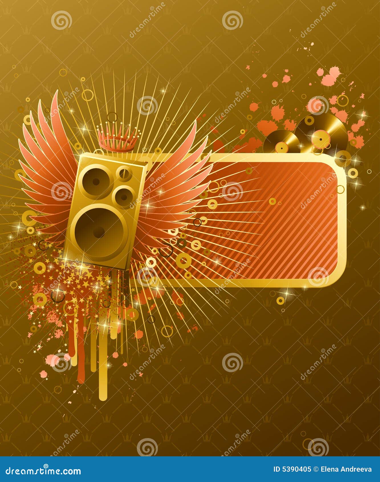 Abstract Party Background With Colorful Balloons And Fire Crackers ...