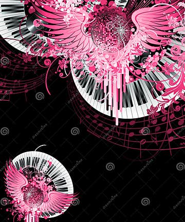 Abstract party design. stock vector. Illustration of jazz - 5664082