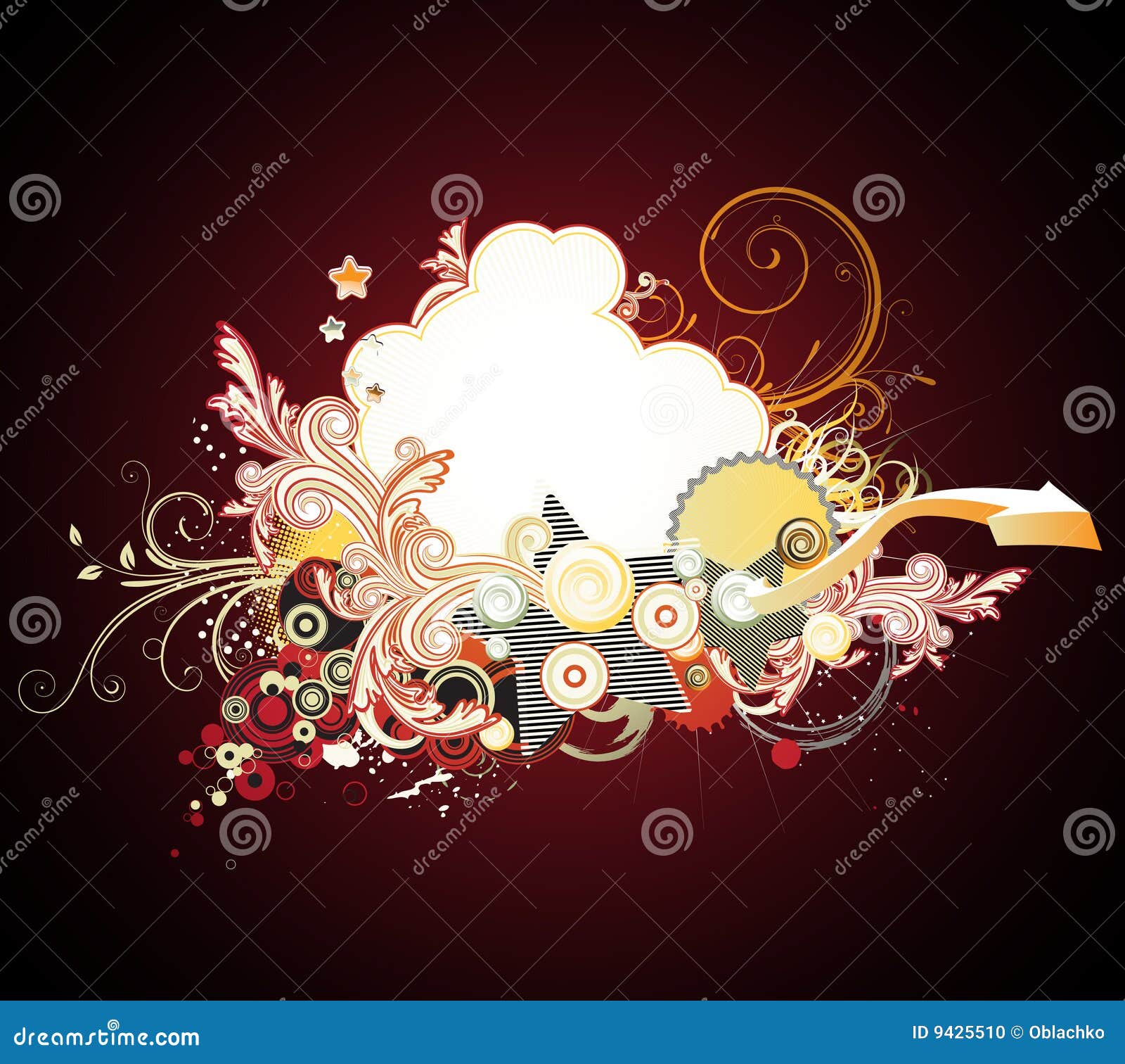 Abstract party design stock vector. Illustration of design - 9425510