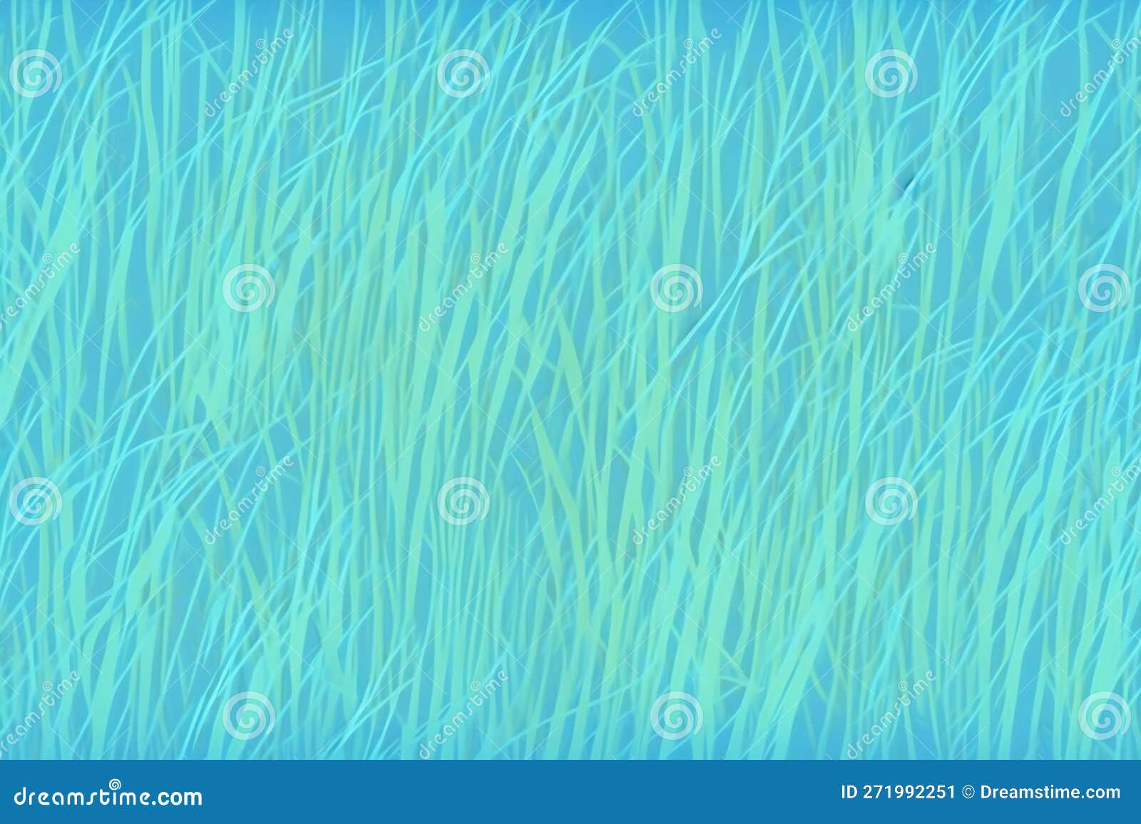Abstract Blue Color Grass Background. Colored Background. Generative AI ...
