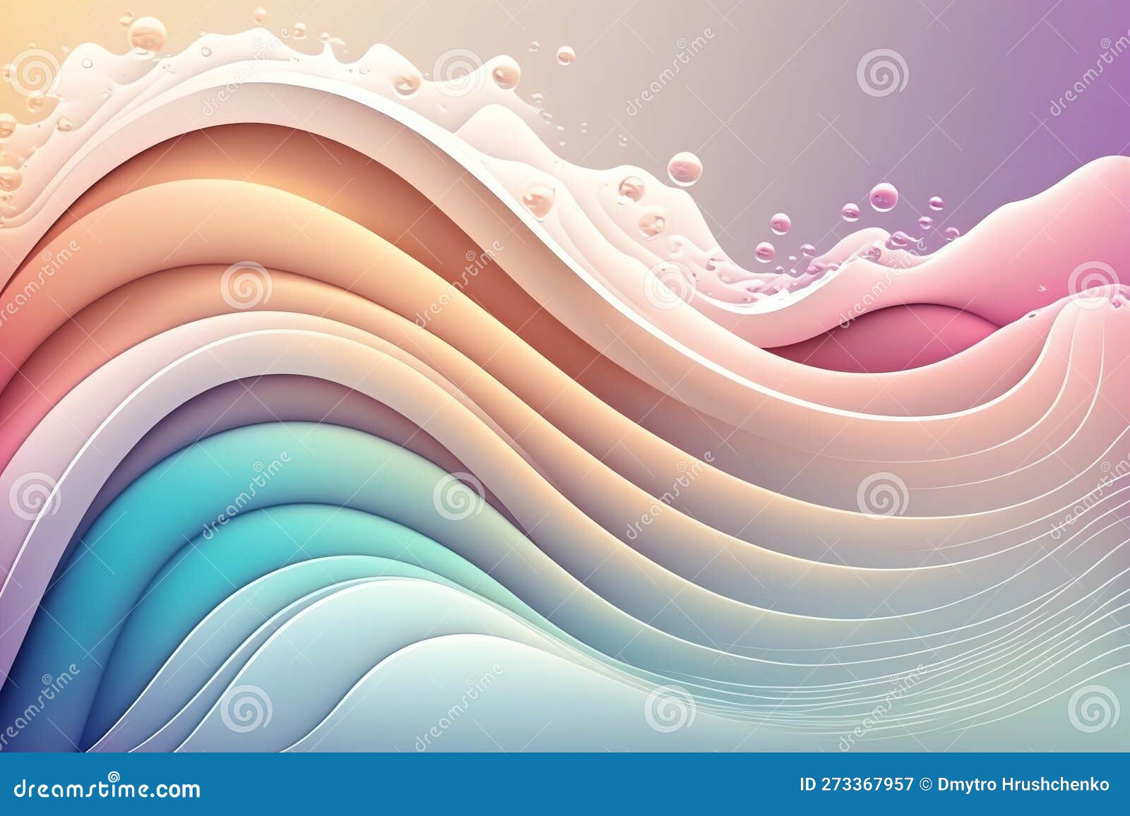Abstract Pastel Color Background. Colored Background. Generative AI ...